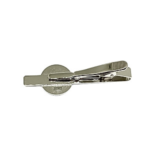 Masonic Freemason Square Compass Tie Clip TieBar Set