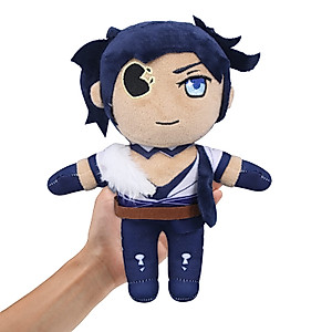 MORROWIND Anime Plush Toy Doll Kaeya Diluc Venti Zhongli Tartaglia Plushie Stuffed Figure for Kids Girls Anime Fans 10inches (Kaeya)