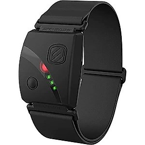 Scosche Rhythm 24 Waterproof/Dustproof Fitness Armband with Built-in Memory, Dual Band ANT+ and BLE Bluetooth Smart, Hyper Accurate Tracking of Your Heart Rate During Workouts