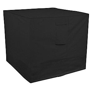 AnyWeather Central Air Conditioner Full Outdoor Cover, Black