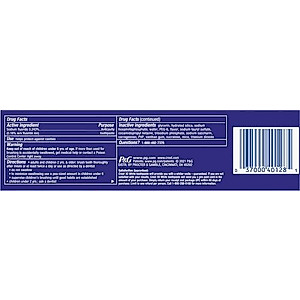 Crest 3D White, Whitening Toothpaste Glamorous White, 4.1 oz