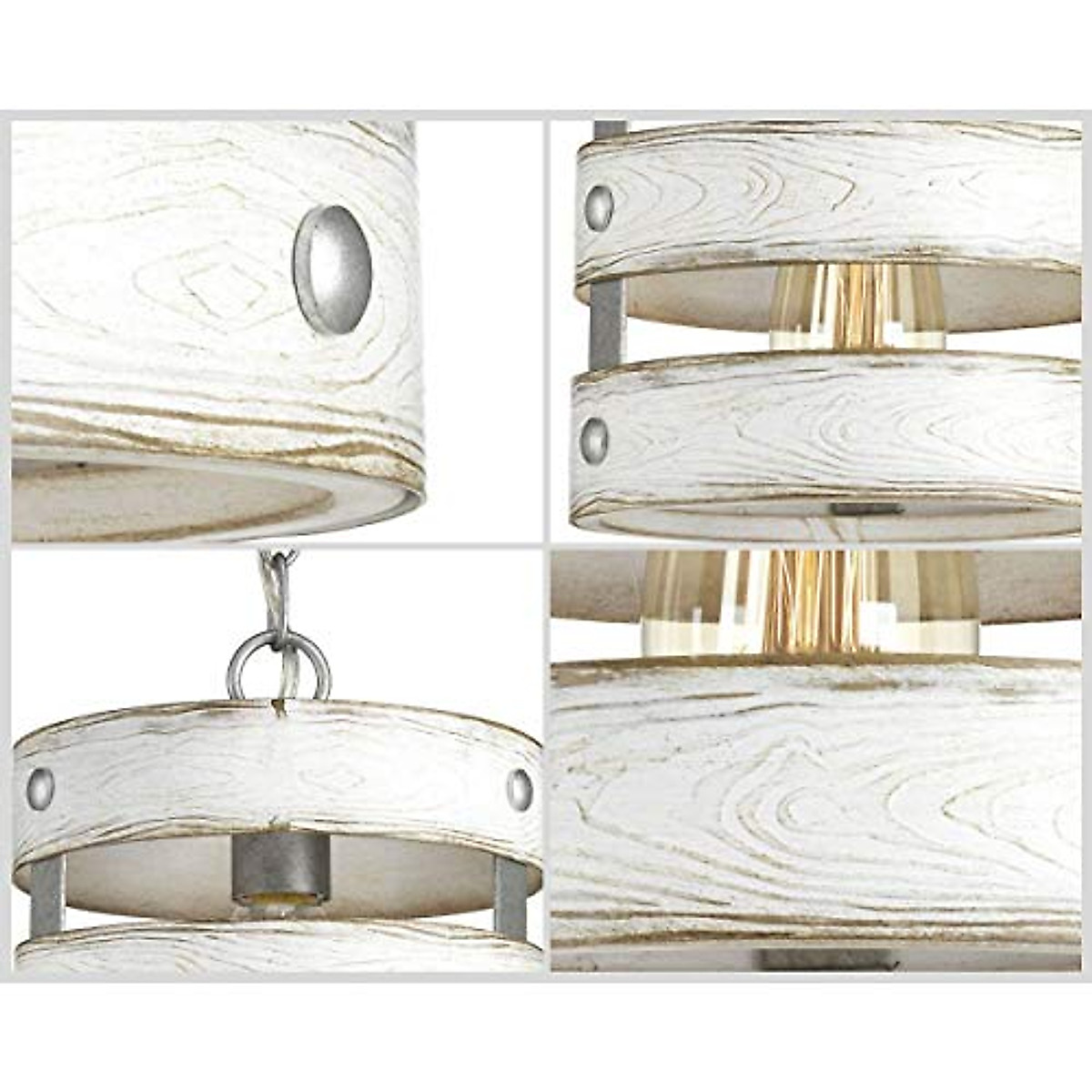 Gulliver Collection 1-Light Coastal Pendant Light Galvanized