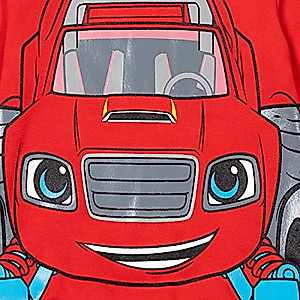 Blaze and the Monster Machines Toddler Boys Pullover Hoodie & Jogger Pants Red/Black 5T