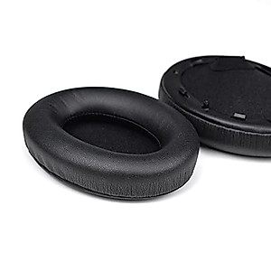 MOLGRIA Upgrade Ear Pads Cushion, Replacement Earpads with Pads Holder for Sony WH-1000XM4 Noise Canceling Headphone (Black)