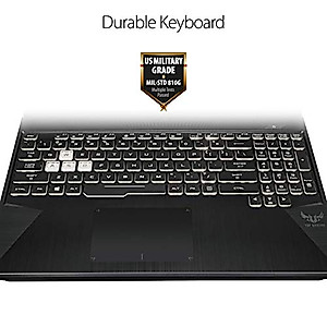 ASUS TUF FX505DT Gaming Laptop, 15.6 inches 120Hz Full HD, AMD Ryzen 5 R5-3550H Processor, GeForce GTX 1650 Graphics, 8GB DDR4, 256GB PCIe SSD, Gigabit (Renewed)