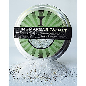 Rokz Rimming Salts Set of 2 Tins | Bloody Mary Salt and Lime Margarita Salt | One Each | Contains 2, 4 Ounce Tins, 8 Ounces Total.