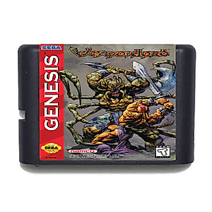Weaponlord 16 bit MD Game Card For Sega Mega Drive For Genesis-NTSC-U Only