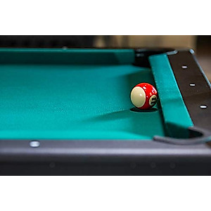 Triumph Sports Phoenix 7’ Billiard Table with Table Tennis Conversion Top for a Game of Pool or an Action-Packed Table Tennis Game