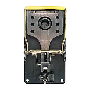 iTrap Rodent Control 002-S4 Easy Set Mouse Control Rat Snap Trap (Set of 4), Black