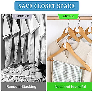 100Pcs Clothes Hanger Connector Hooks,Super Space Saving for Closet Heavy Duty Cascading Hanger Extender Hooks Plastic Closet Hanger Organizer 4 Color