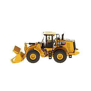 Diecast Masters 1:87 Caterpillar 972M Wheel Loader with Log Fork – HO Series 85950