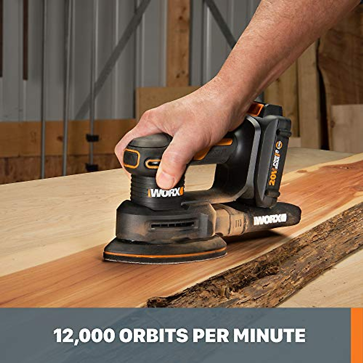 Worx WX822L.9 20V Power Share Cordless Detail Sander (Tool Only)