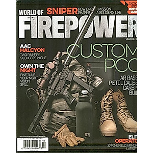 (FREE SHIPPING ) "World of Firepower Magazine May June 2018" (Custom PCC)