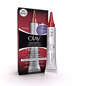 Wrinkle Cream by Olay Regenerist Instant Fix Wrinkle & Pore Vanisher, 1.0 Fl Oz Packaging may Vary