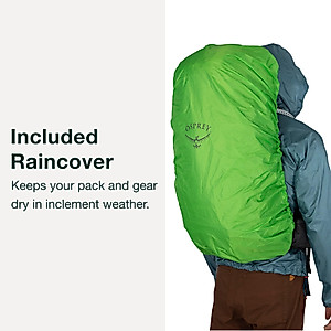 Osprey Stratos 36 Men's Hiking Backpack, Cetacean Blue