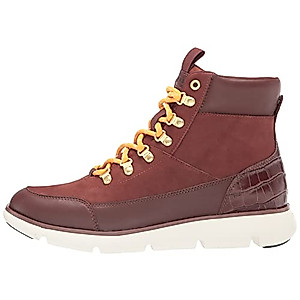 Cole Haan Women's Zerogrand Omni Hiker Boot Hiking, CH Hickory Suede/HIKROY Embossed Crocodile/Ivory Outsole, 9
