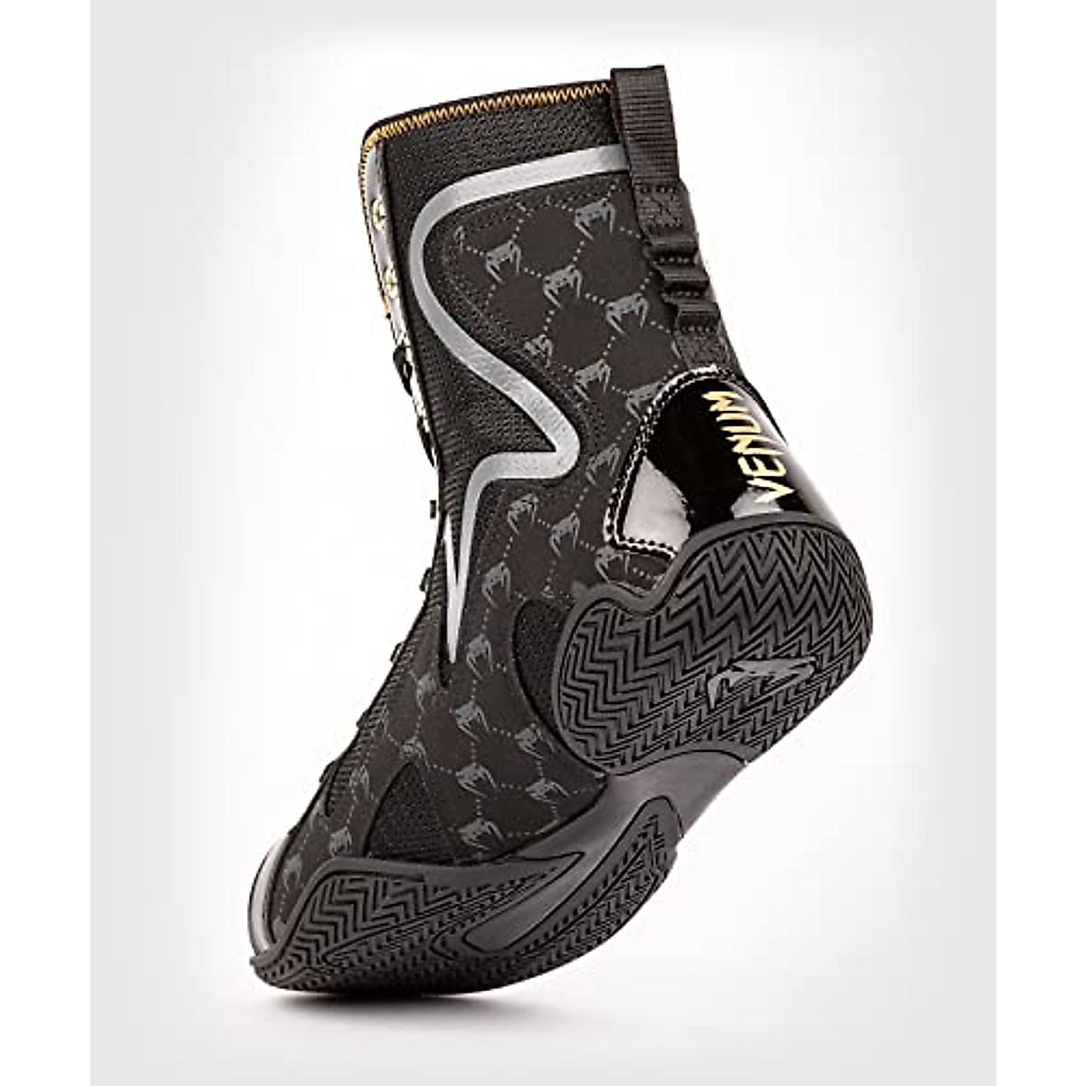 VENUM Elite Evo Monogram Boxing Shoes - Black