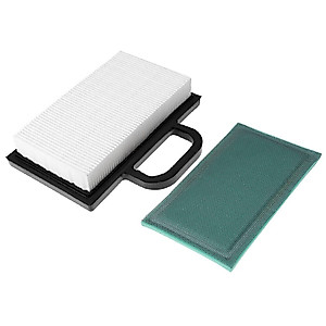 LEFITPA Replacement 499486 Air Filter for Briggs & Stratton 499486S 5069 5069D 695091 698754 Fits 405700-407700 for Oregon 30-032 for John Deere GY20575 MIU11286 Fits D140 and Z425 Model