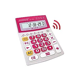 Desktop Calculator 12 Digit Large LCD Display Financial Dedicated Calculator Large Standard Function Calculator for Office/Home Calculators