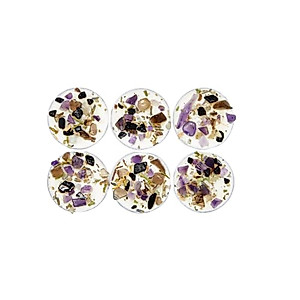 Energy Cleansing Candle by New Moon Beginnings - Crystal & Herb Candles - Protection Candles - All Natural Soy Candle - Lavender Sage Cedar