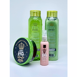 EPA COLOMBIA KERATINA / CABELLO NATURAL, AFRO, SIN DECOLORACION PREVIA