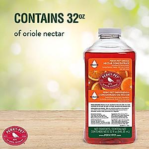 Perky-Pet 4801 Oriole Nectar Concentrate, 32-Ounce