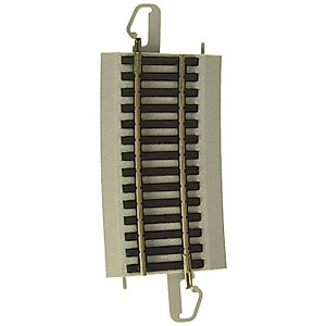 Bachmann Trains - Snap-Fit E-Z TRACK 33.25” RADIUS 6 DEGREE CURVED TRACK (4/card) - NICKEL SILVER Rail With Gray Roadbed - HO Scale