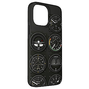 iPhone 13 Pro Max Airplan lovers Pilot Six Flight Instruments Pilots Gifts Case