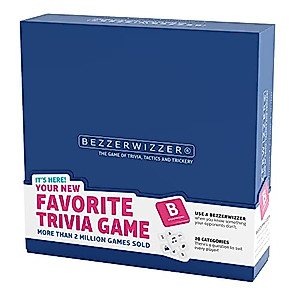 Bezzerwizzer Party Game (US Edition) - Trivia, Tactics, and Trickery for Epic Game Nights! Great for Family Game Night, Ages 14+, 2+ Players, 45 Minute Playtime, Made by Bezzerwizzer