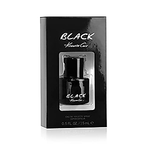 Kenneth Cole Black Eau de Toilette Body Spray Cologne for Men, 0.5 Fl. Oz.