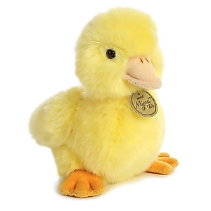 Aurora® Adorable Miyoni® Tots Duckling Stuffed Animal - Lifelike Detail - Cherished Companionship - Yellow 7.5 Inches