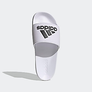 adidas Adult Adilette Shower White/Core Black/White 9