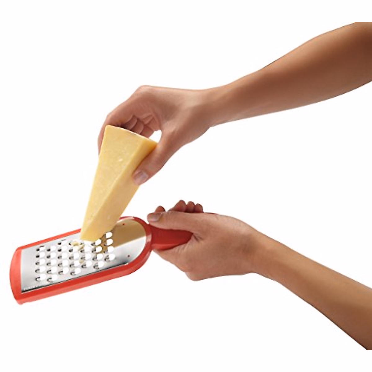 KUHN RIKON 20190 Swiss Grater Set of 3 with Storage Caddy, Red