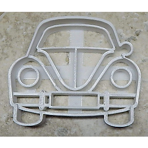 BEETLE BUG CAR FRONT VIEW HIPPIES LOVEBUG VEHICLE LOVE TRAVEL COOKIE CUTTER MADE IN USA PR2160
