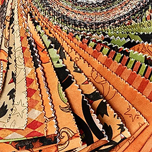 Riley Blake Designs Riley Blake Halloween Whimsy 2.5'' Rolie Polie 40Pcs, Multi