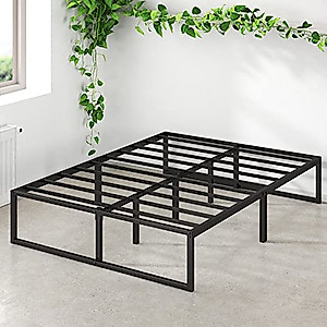 ZINUS Lorelai 14 Inch Metal Platform Bed Frame / Mattress Foundation with Steel Slat Support / No Box Spring Needed / Easy Assembly, Full