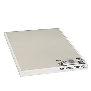 C-Line Transparency Film for Plain Paper/Laser Printers, Clear, 8.5 x 11 Inches, 50 Sheets per Box (60837)