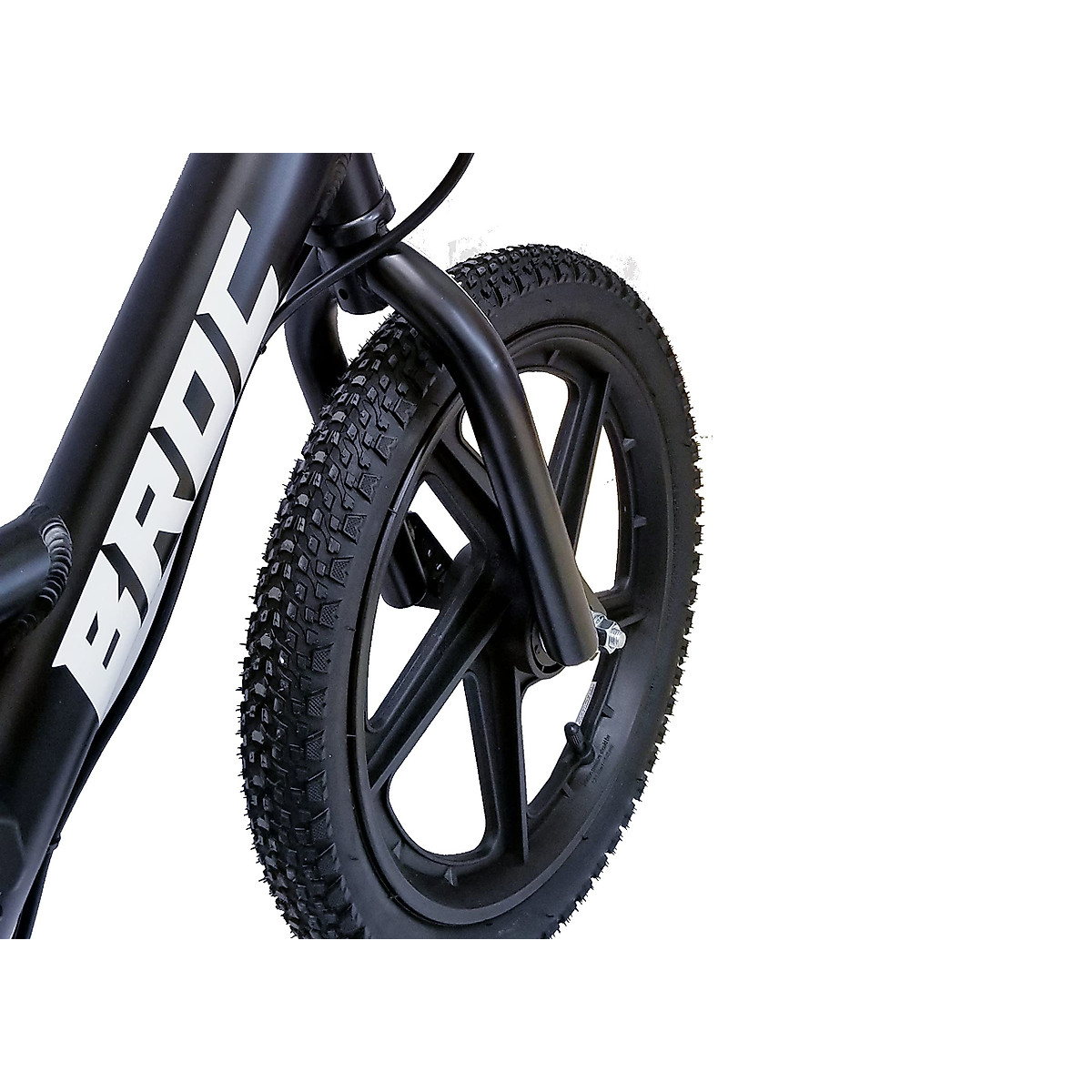 BROC USA Ebike for Kids, 16 Inch 24V Battery Operated, Black