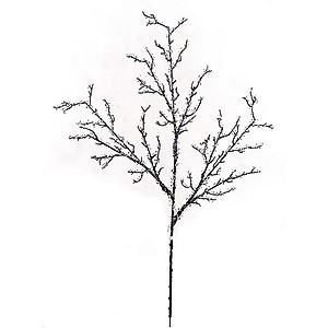 Sparkling 19" Glitter Ice Spray - Pack of 72 - Shimmering Frozen Decorations for Events & Crafts