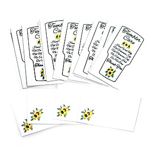 50 Tumbler Care Cards, Tumbler Care Instructions, Tumbler Care and Cleaning Cards, Cup Care Instructions Sun Flower