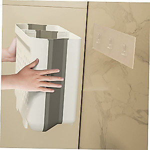 YARNOW Laundry Basket Plastic Storage Shelves Wall Basket Home Storage Baskets Wall Hanging Basket Laundry Hamper Collapsible Laundry Storage Basket Wall Laundry Hamper Laundry Baskets Pp