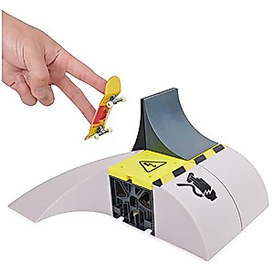 Tech Deck, Power Flippin, X-Connect Park Creator, Customizable and Buildable Ramp Set with Exclusive Fingerboard, Kids Toys for Boys and Girls Ages 6 and up