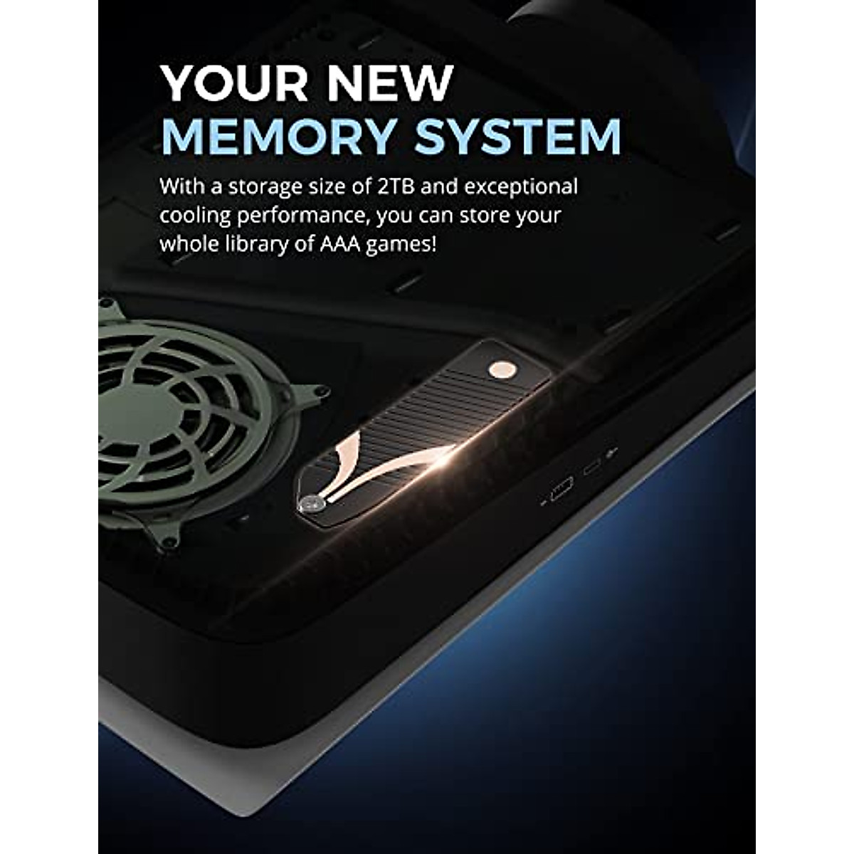 SABRENT 4TB Rocket 4 Plus NVMe 4.0 Gen4 PCIe M.2 Internal Extreme Performance SSD + M.2 NVMe PS5 heatsink Combo (SB-RKT4P-PSHS-4TB)