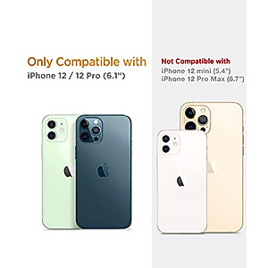 GVIEWIN for iPhone 12 Case and iPhone 12 Pro Case, Clear Floral Flexible Soft TPU Shockproof Women Girls Flower Pattern Phone Case, 6.1" 2020(Hibiscus)