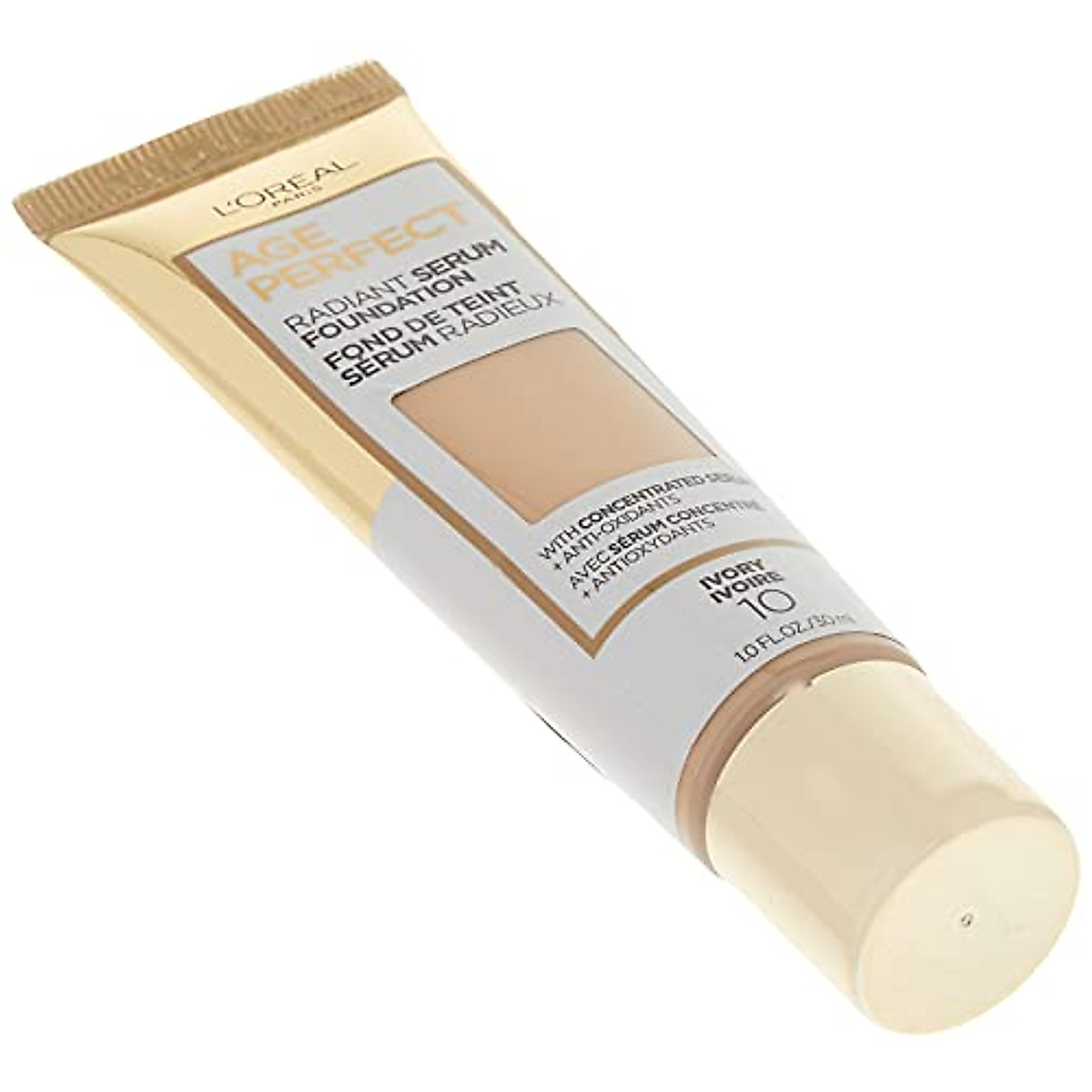 L'Oreal Paris Age Perfect Radiant Serum Foundation with SPF 50, Ivory