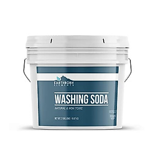 Earthborn Elements Washing Soda 2 Gallon Bucket, Soda Ash, Sodium Carbonate, Non-Toxic Laundry Booster