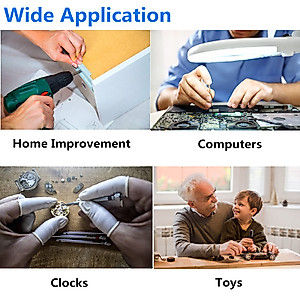 MEIYYJ Laptop Notebook Computer Replacement Screws Kit,Notebook Computer Screw with Blue Glue,PC Flat Head M2 M2.5 M3,Countersunk SSD Electronic Repair Accessories for Motherboard Fan Power Graphics