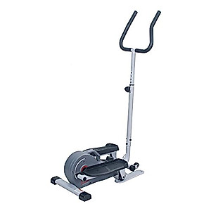 Sunny Health & Fitness Magnetic Standing Elliptical with Handlebars - SF-E3988, Grey