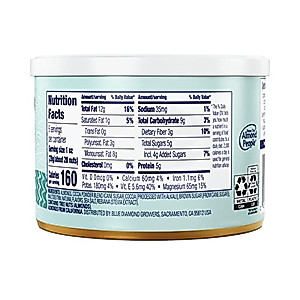 Blue Diamond Almonds, Peppermint Cocoa Holiday Snack Nuts, 6 Oz(Pack of 1),Resealable Can