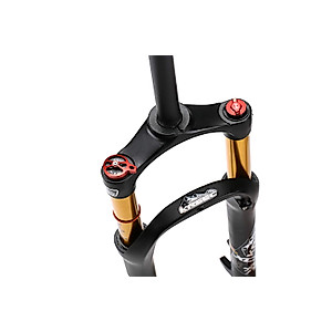 BUCKLOS 26 inch MTB Air Fork Snow Fat Mountain Bike Fork Travel 120mm, Rebound Adjustment Bicycle Front Forks for 4.0" Tire Disc Brake.